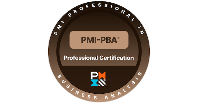PMI Professional in Business Analysis (PMI-PBA)® - Credly