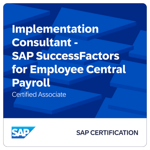 SAP Certified Associate - Implementation Consultant - SAP SuccessFactors for Employee Central ...
