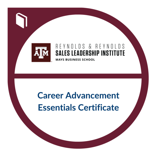 The Career Advancement Essentials Certificate from Texas A&M - Credly