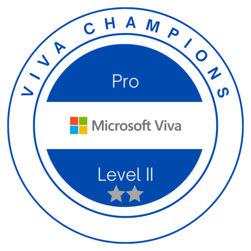 Viva Champion Level II - Pro - Credly
