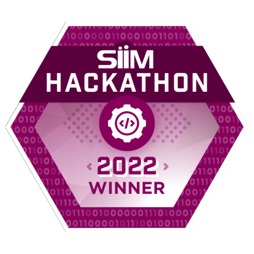 SIIM - Hackathon 2022 Winner - Credly