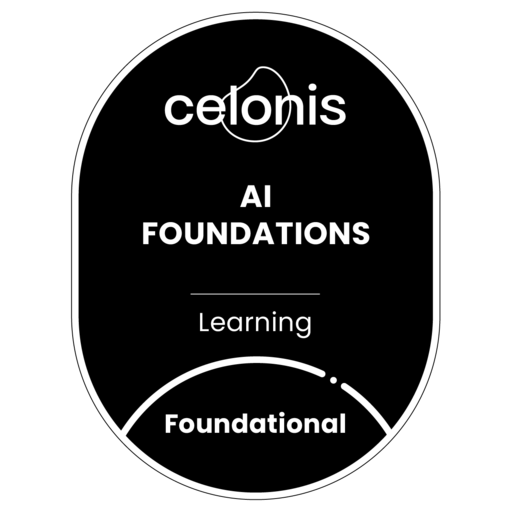 Celonis AI Foundations - Credly