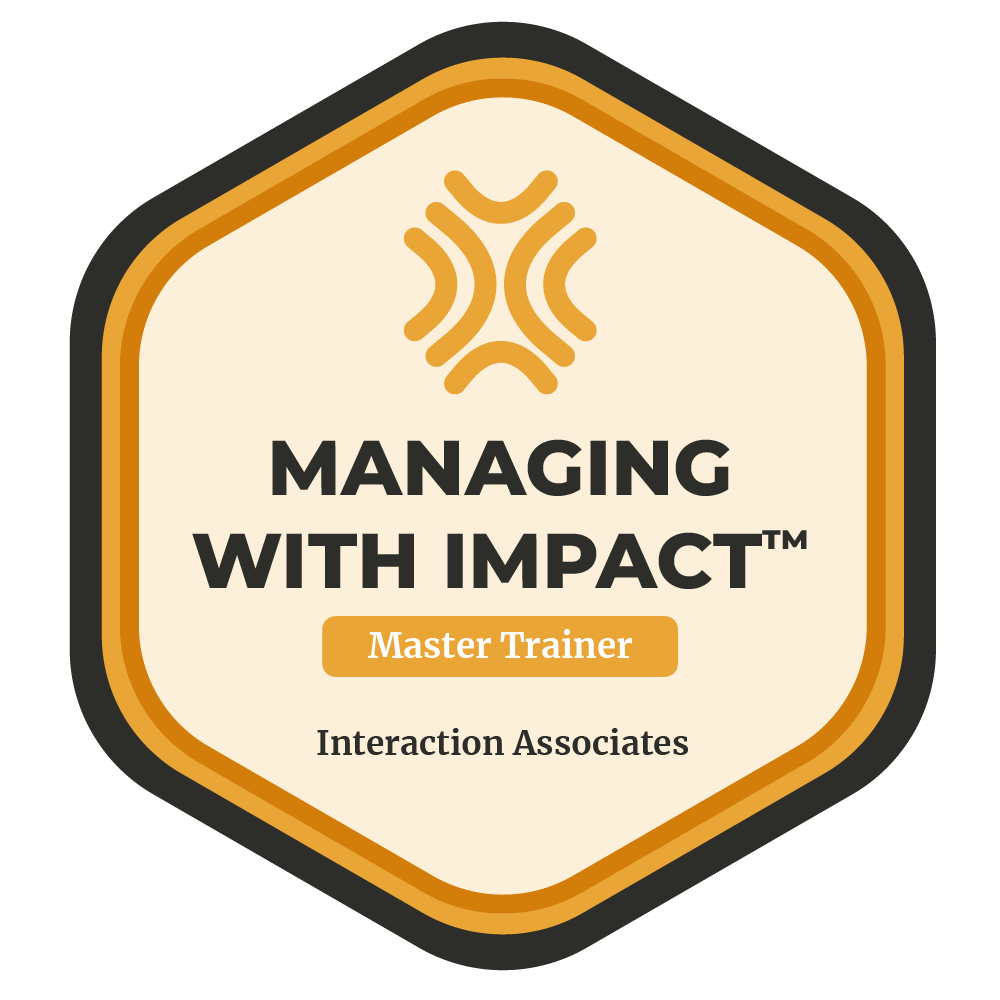 Managing with Impact™ Master Trainer - Credly