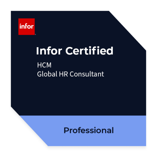Infor Certified HCM Global HR Consultant - Credly