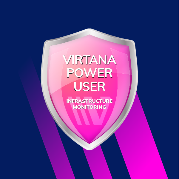 Virtana Infrastructure Monitoring Power User Credly