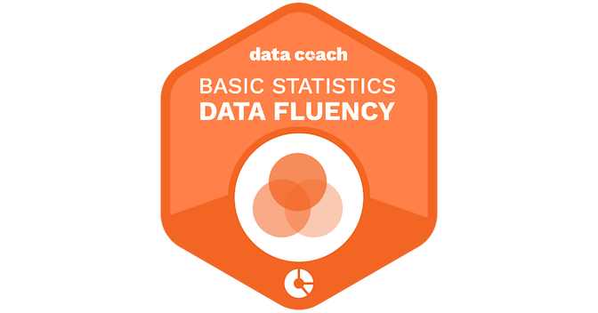 Data Fluency Basic Statistics - Credly