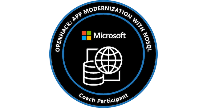 OpenHack: App Modernization with NoSQL Coach - Credly