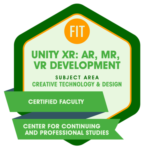 Unity XR: AR, MR, VR Development Certified Faculty - Credly