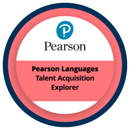 Pearson Languages Talent Acquisition Explorer - Credly