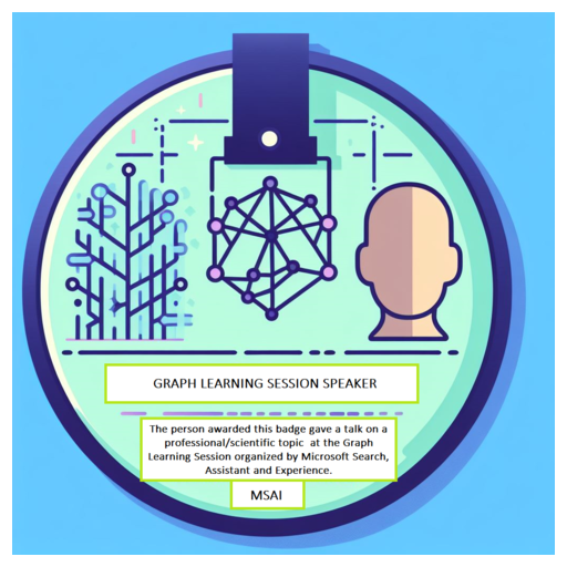 MSAI Graph Learning Session Speaker - Credly