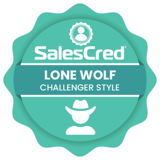 SalesCred Challenger Style: Lone Wolf - Credly SalesCred Challenger Style: Lone Wolf - Credly
