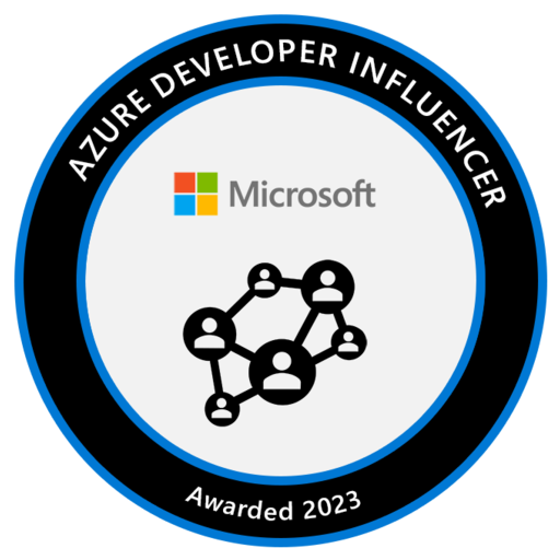 Microsoft Azure Developer Influencer - Credly