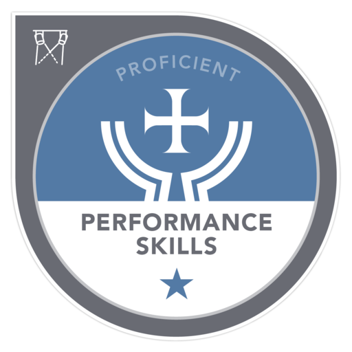 Performance Skills - Proficient - Credly