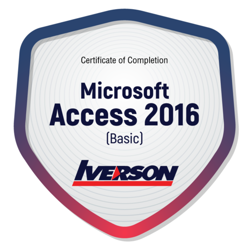 Microsoft Access 2016 (Basic) - Credly