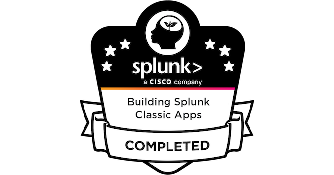 Building Splunk Classic Apps - Credly