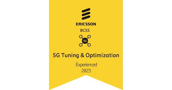 BCSS 5G Tuning and Optimization Experienced Assessment - Credly