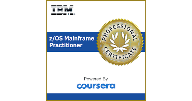 z/OS Mainframe Practitioner - Credly