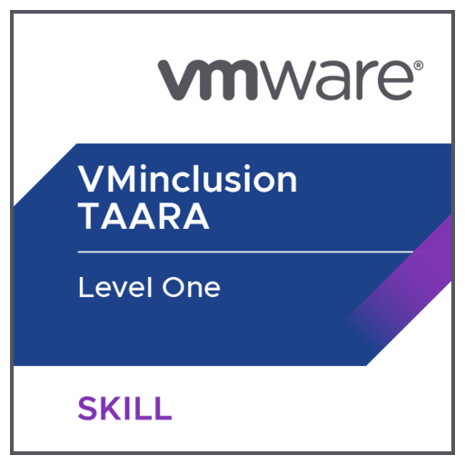 VMinclusion Taara Level 1 - Credly