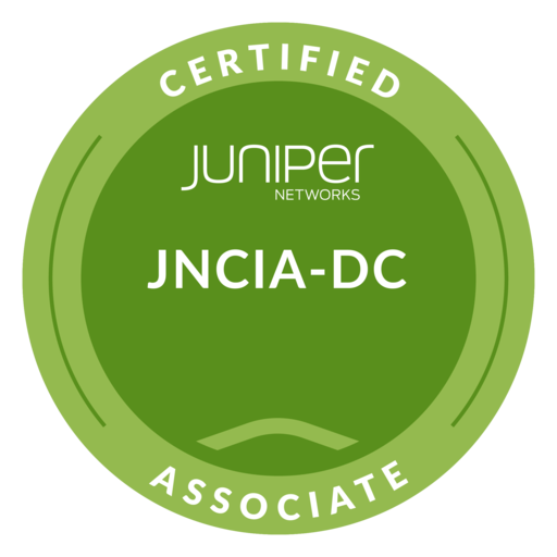 Juniper Networks Certified Associate, Data Center (JNCIA-DC) - Credly
