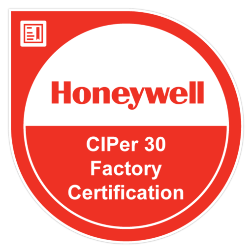 Honeywell CIPer 30 Factory Certification - Credly