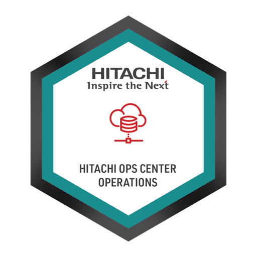 Hitachi Ops Center Operations - Credly