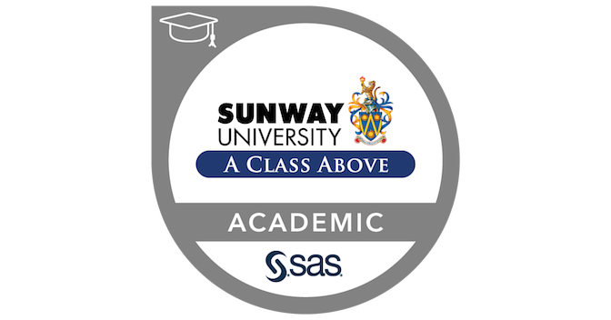 SAS – Sunway University Joint Certificate in Big Data with Advanced ...