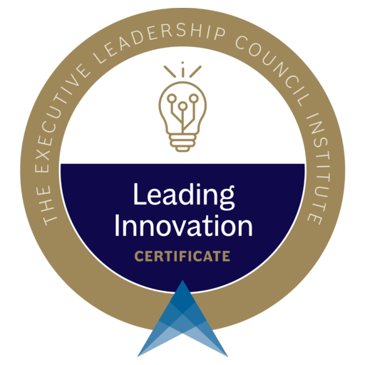 Leading Innovation Certificate - Credly