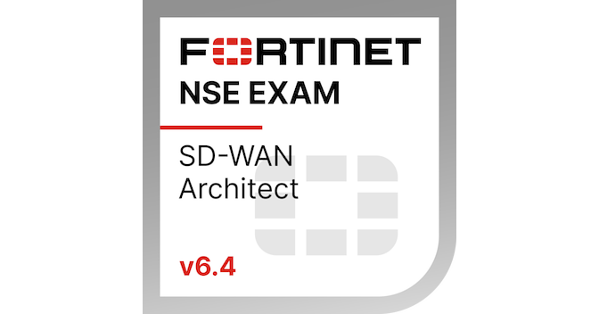 Fortinet SD-WAN 6.4 Architect - Credly