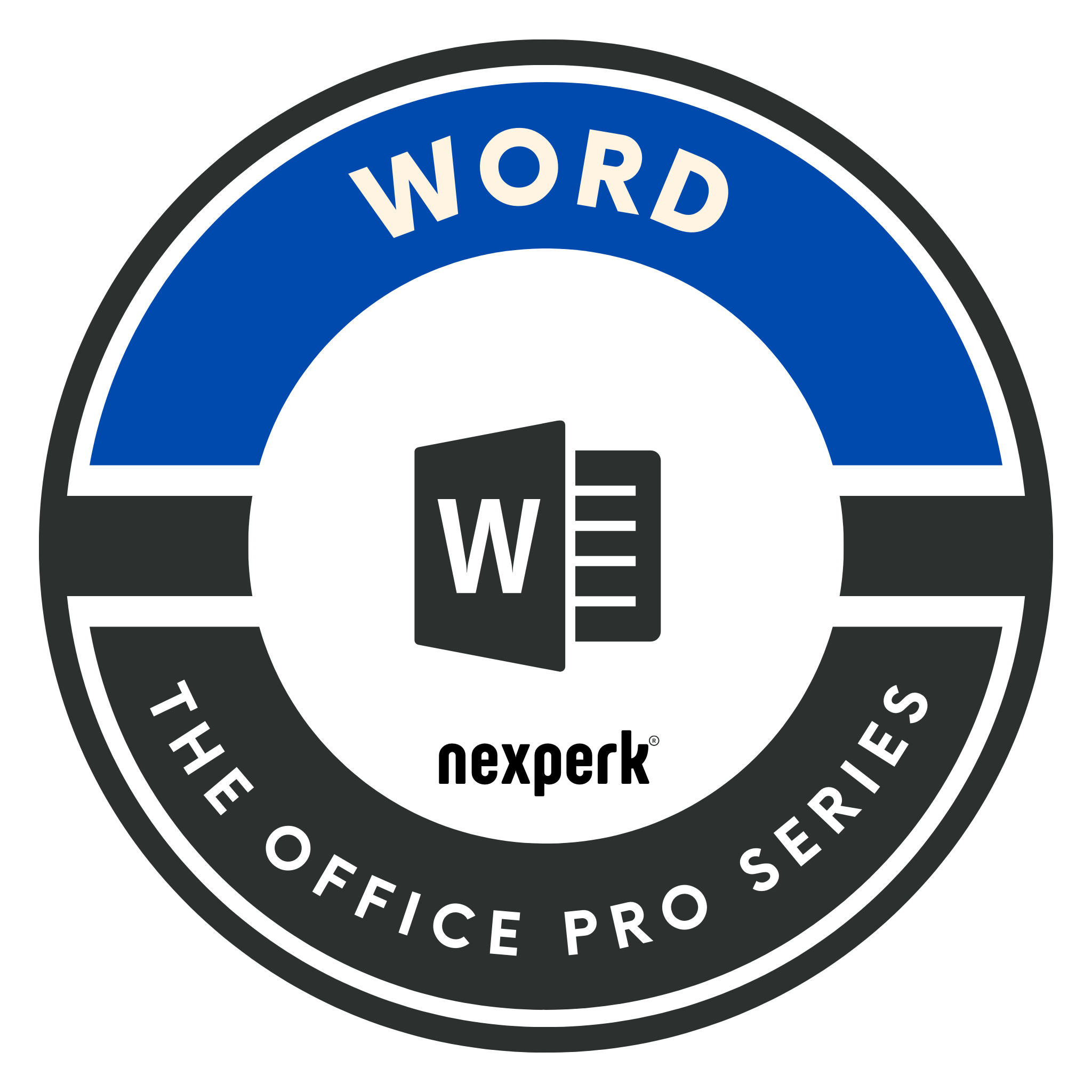 Nexperk Office Pro Series : Microsoft Word - Credly