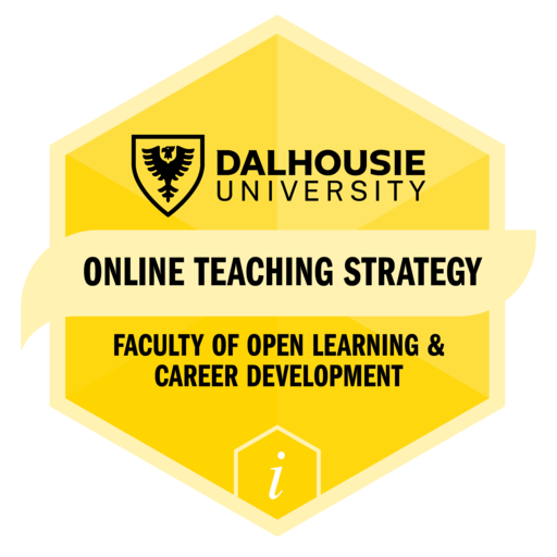 Designing an Online Teaching Strategy - Credly