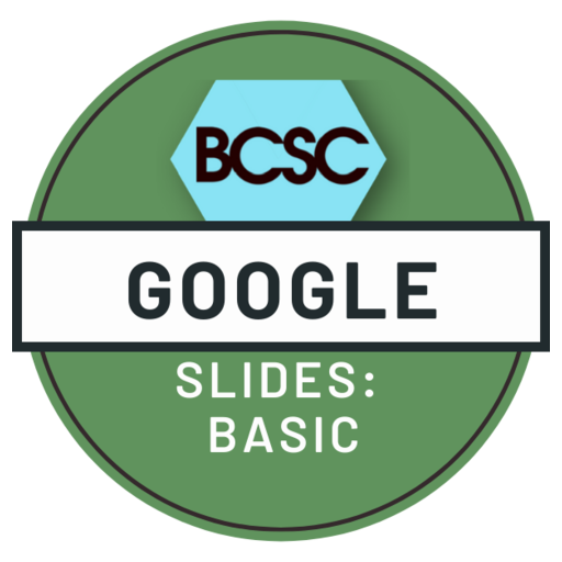 Google Slides Basic Credly