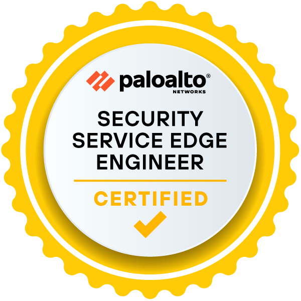 Palo Alto Networks Certified Security Service Edge Engineer - Credly