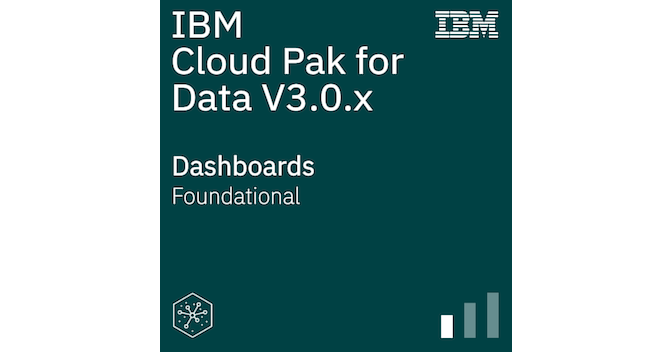 IBM Cloud Pak for Data V3.0.x Dashboards - Credly