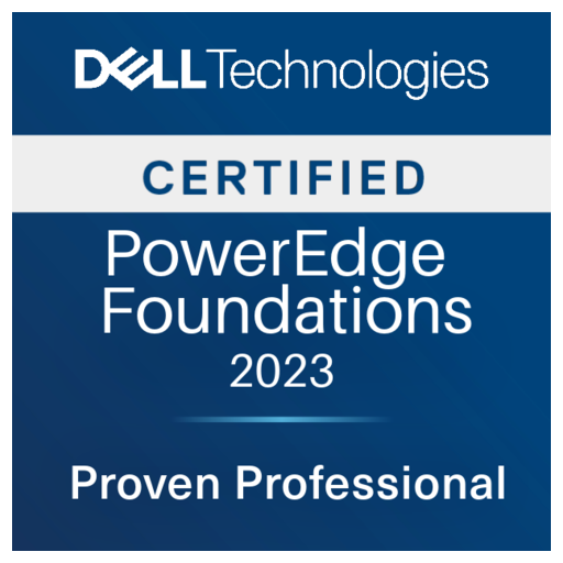 Dell PowerEdge Foundations 2023 - Credly