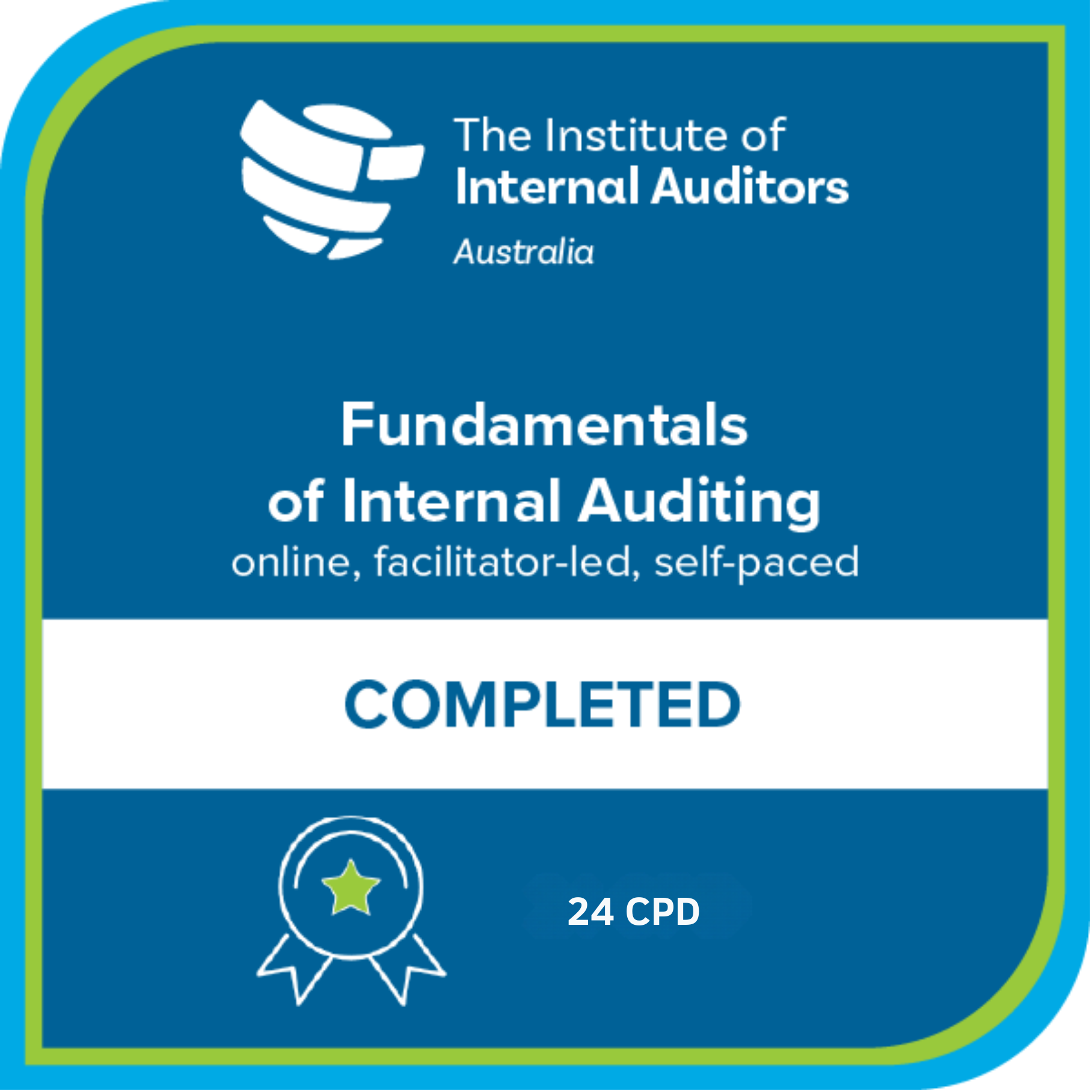 Fundamentals of Internal Audit - Online - Completed - Credly