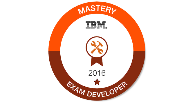 Mastery Test Developer 2016 - Level 1 - Credly