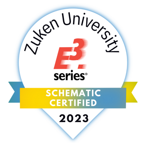E3.series Schematic Fundamentals Certification - Credly