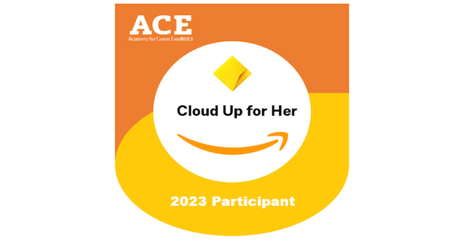 Cloud Up for Her 2023 - Credly