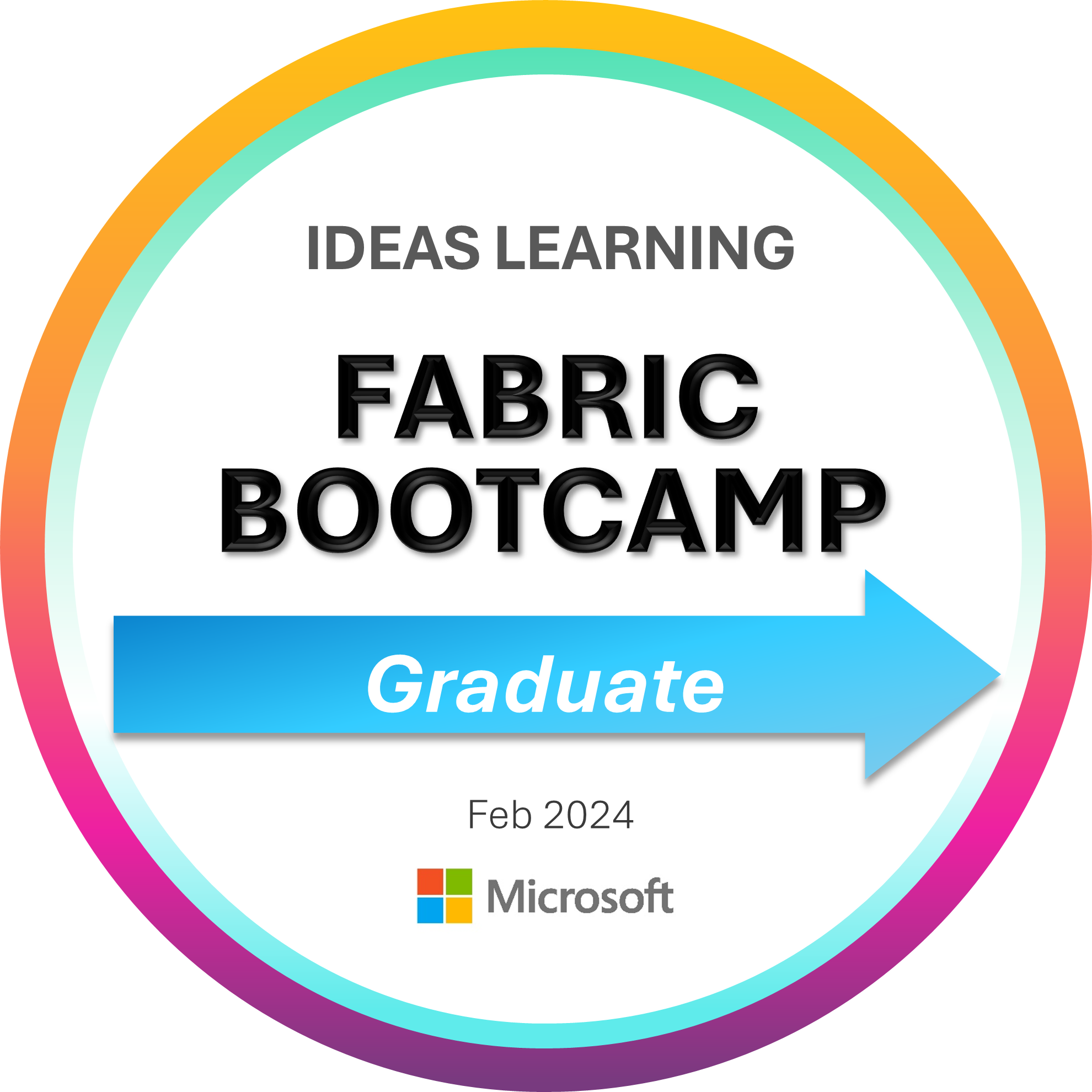 IDEAS Fabric Bootcamp - Graduate - Credly