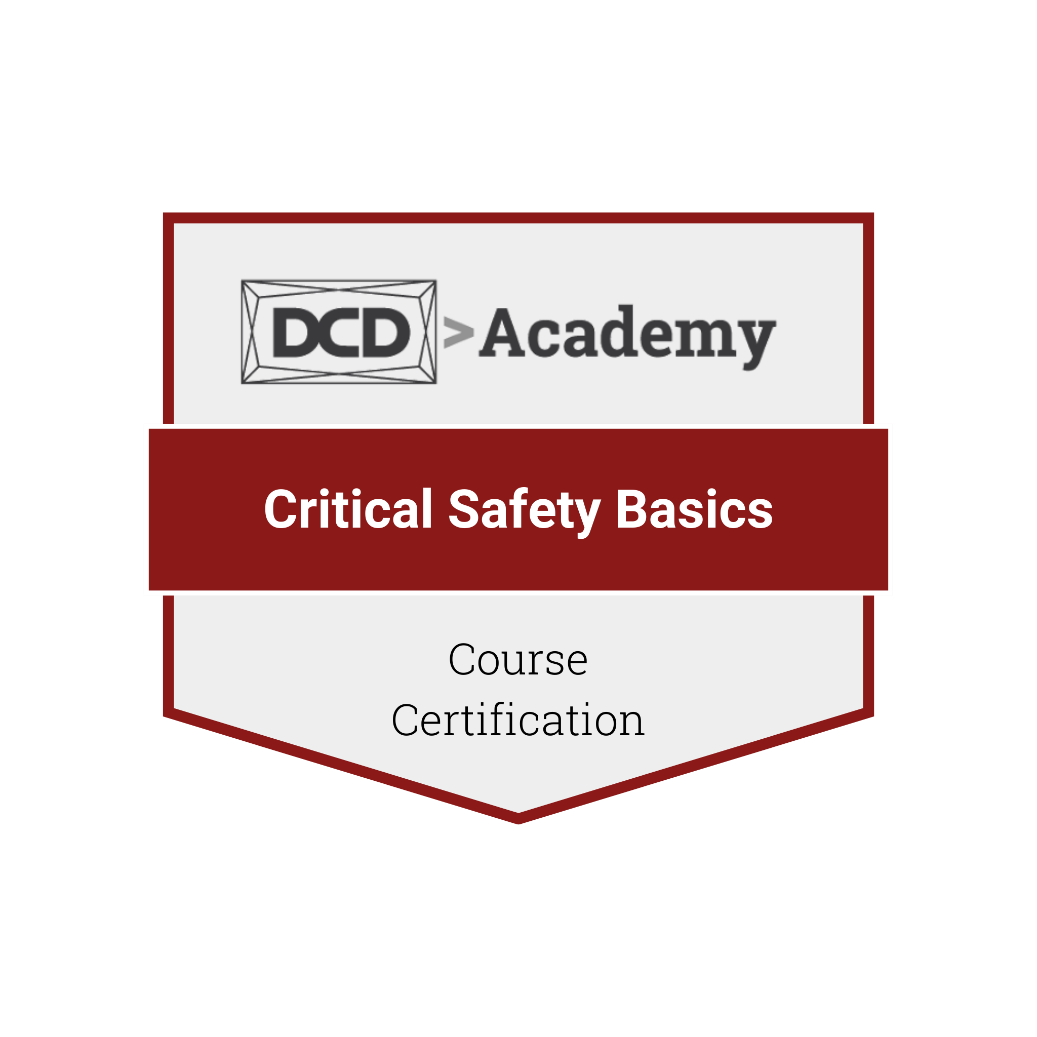 Critical Safety Basics Certificate - Credly