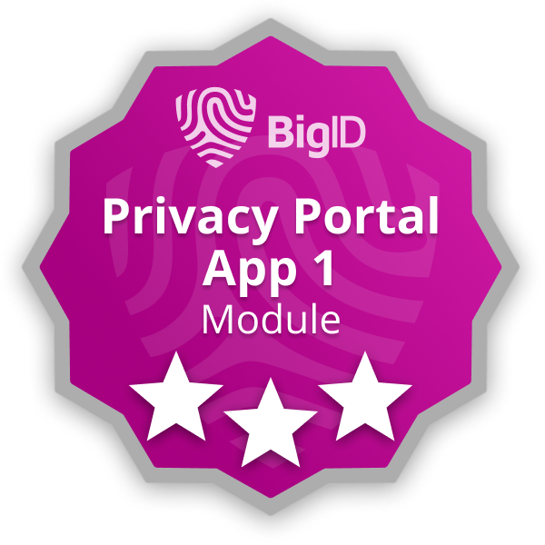 Privacy Portal App 1 Module - Credly