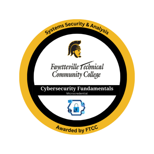 Cybersecurity Fundamentals (Systems Security & Analysis) - Credly