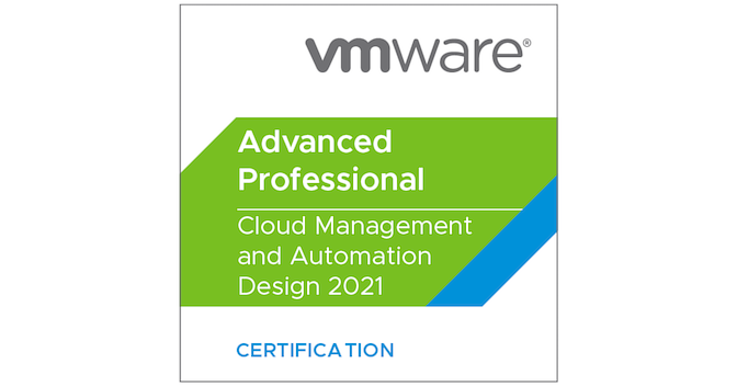 VMware Certified Advanced Professional - Cloud Management and ...