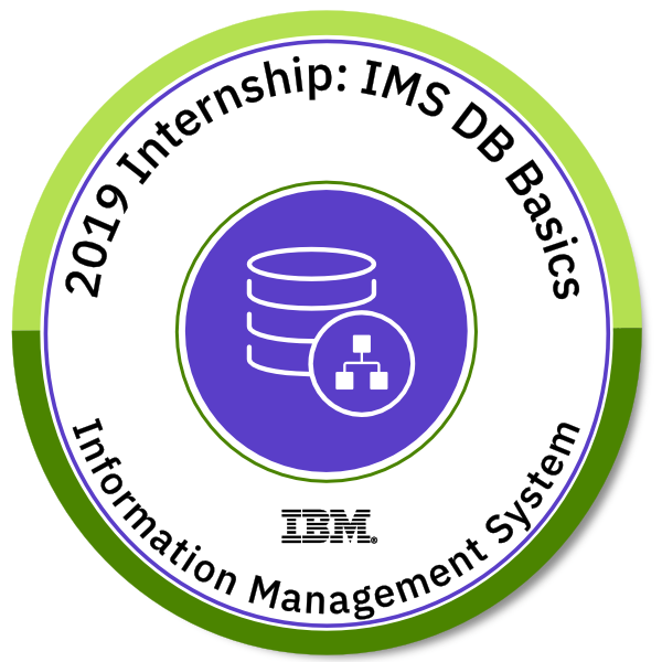 2019 Internship: IMS DB Basics - Credly