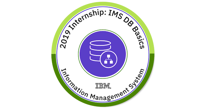 2019 Internship: IMS DB Basics - Credly