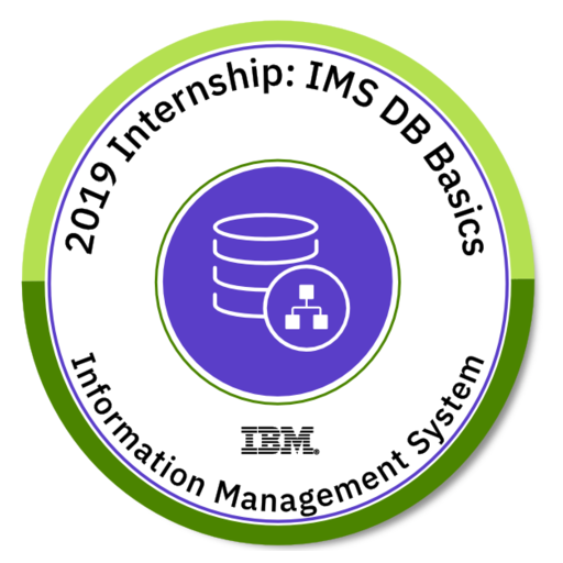 2019 Internship: IMS DB Basics - Credly