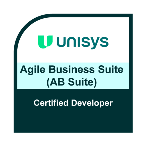 Unisys Agile Business Suite (AB Suite) Certified Developer - Credly