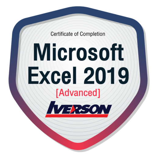Microsoft Excel 2019 (Advanced) - Credly
