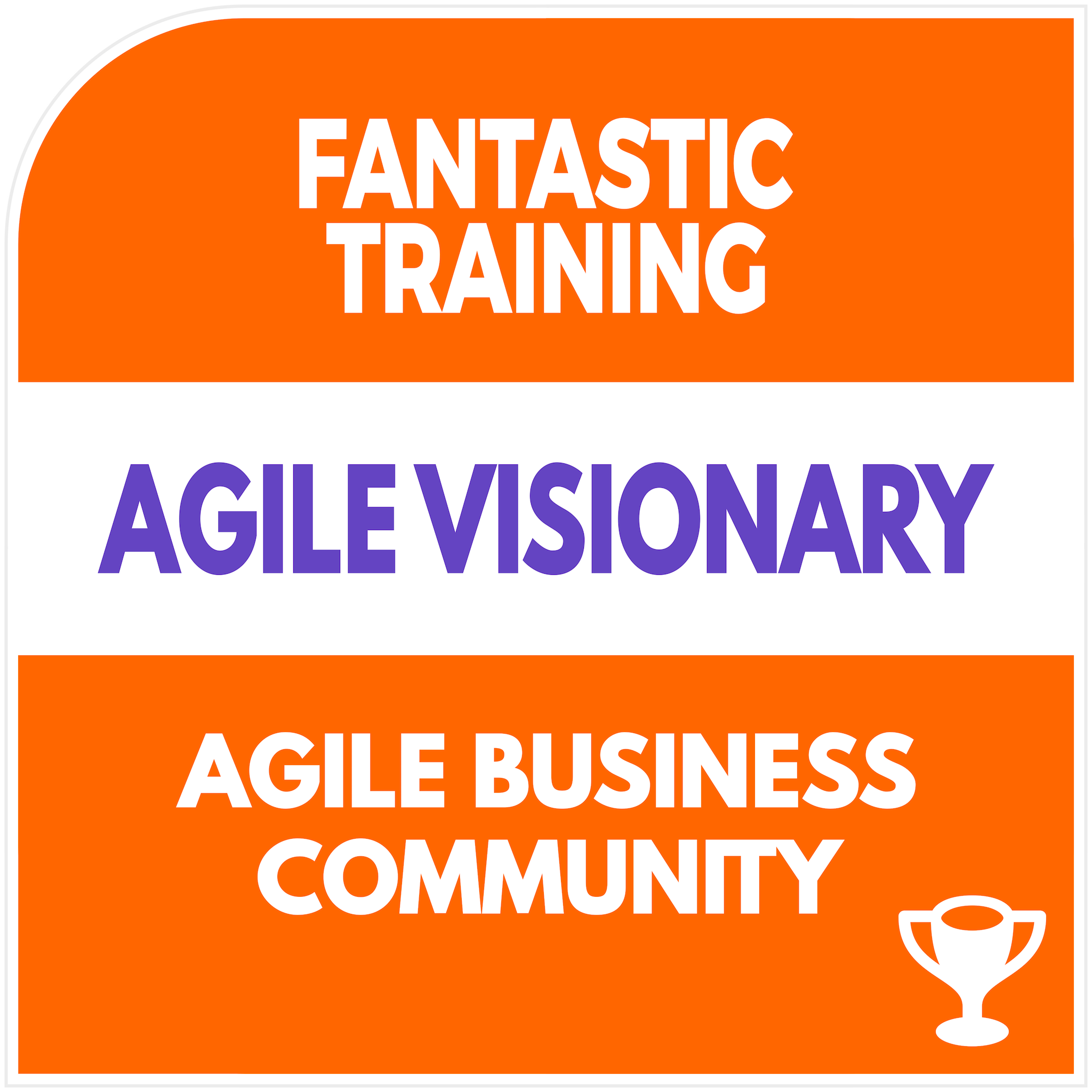 AGILE BUSINESS COMMUNITY: Agile Visionary - Credly