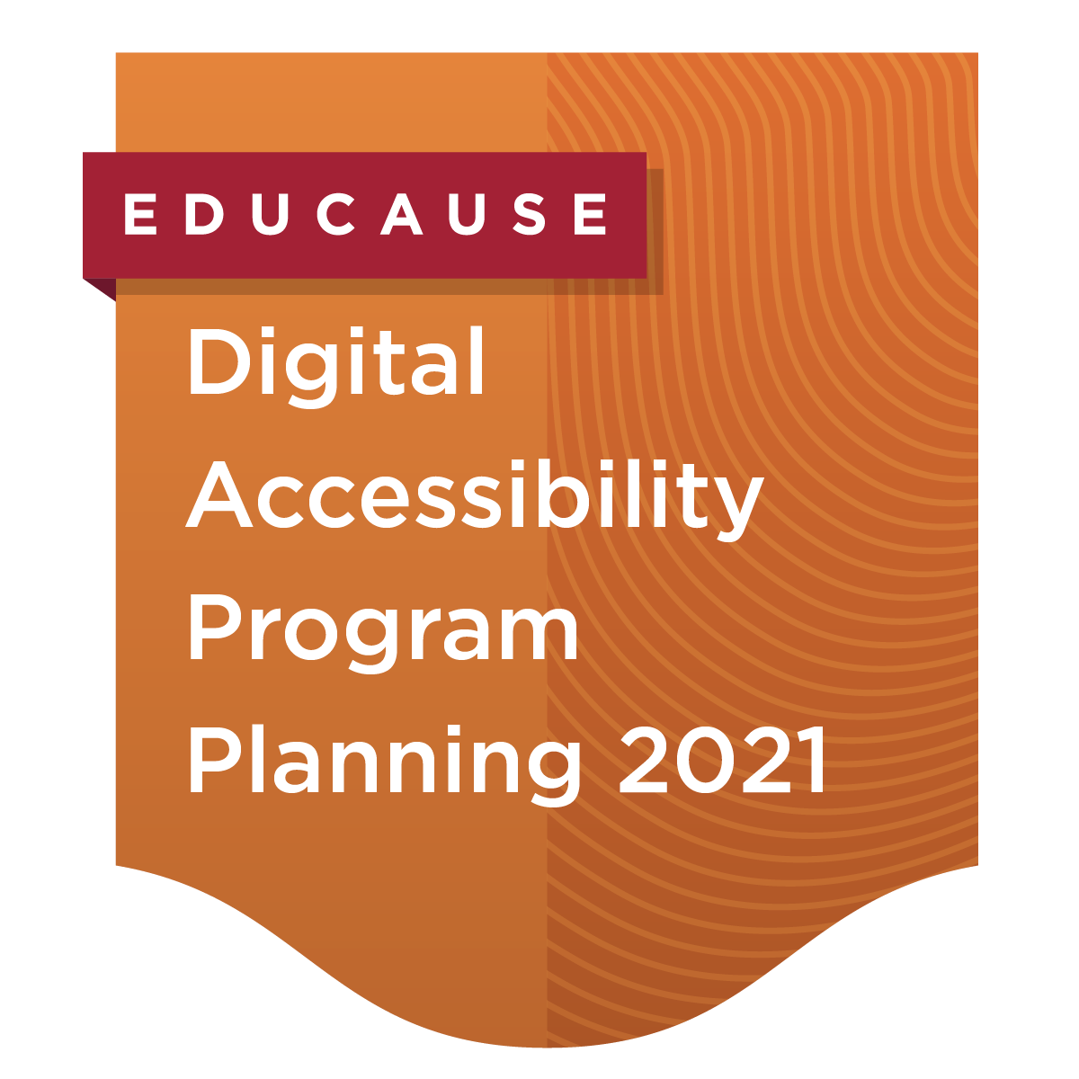 Digital Accessibility Program Planning 2021 - Credly